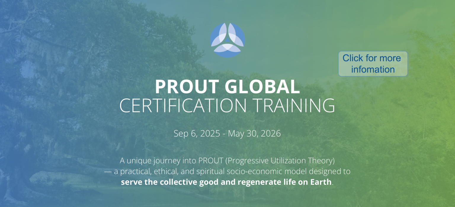 The Progressive Utilization Theory - Proutist Universal